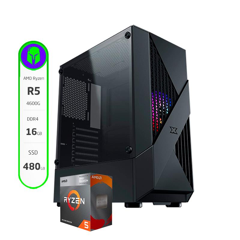PC GAMER ARMADA COMPLETA AMD RYZEN 5 4600G 16GB SSD 240GB