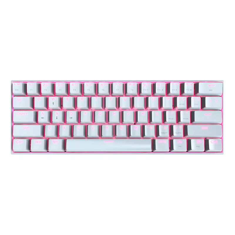 TECLADO MECANICO 60% REDRAGON DRAGONBORN K630 WHITE LED VIOLETA SWITCH ... TECLADO MECANICO 60% REDRAGON DRAGONBORN K630 WHITE LED VIOLETA SWITCH ...