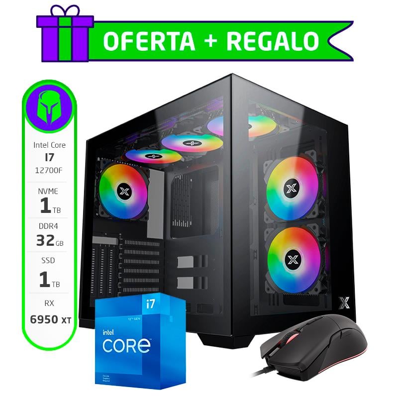 PC GAMER ARMADA COMPLETA INTEL I7 12700F 32GB 1TB NVME 1TB SSD RX ...