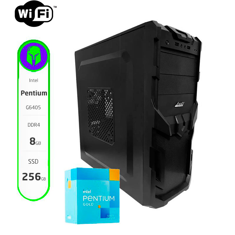 PC DE ESCRITORIO ARMADA COMPLETA INTEL CELERON G5925 8GB SSD 240GB