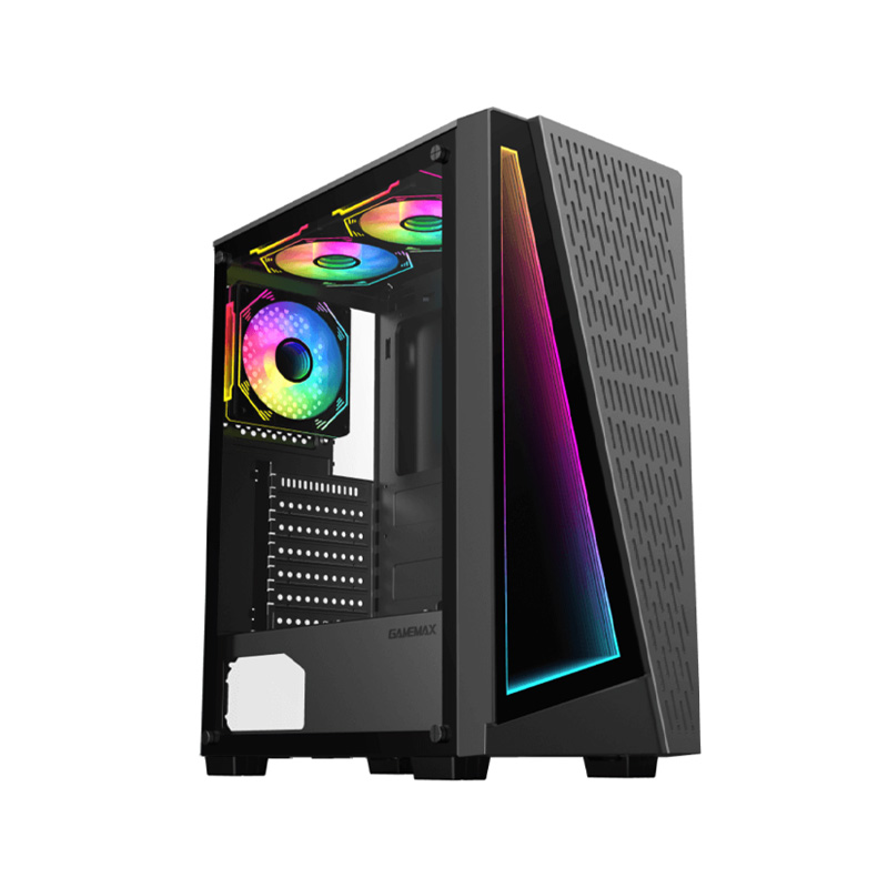 GABINETE GAMEMAX PRISM 3 FAN ARGB ATX